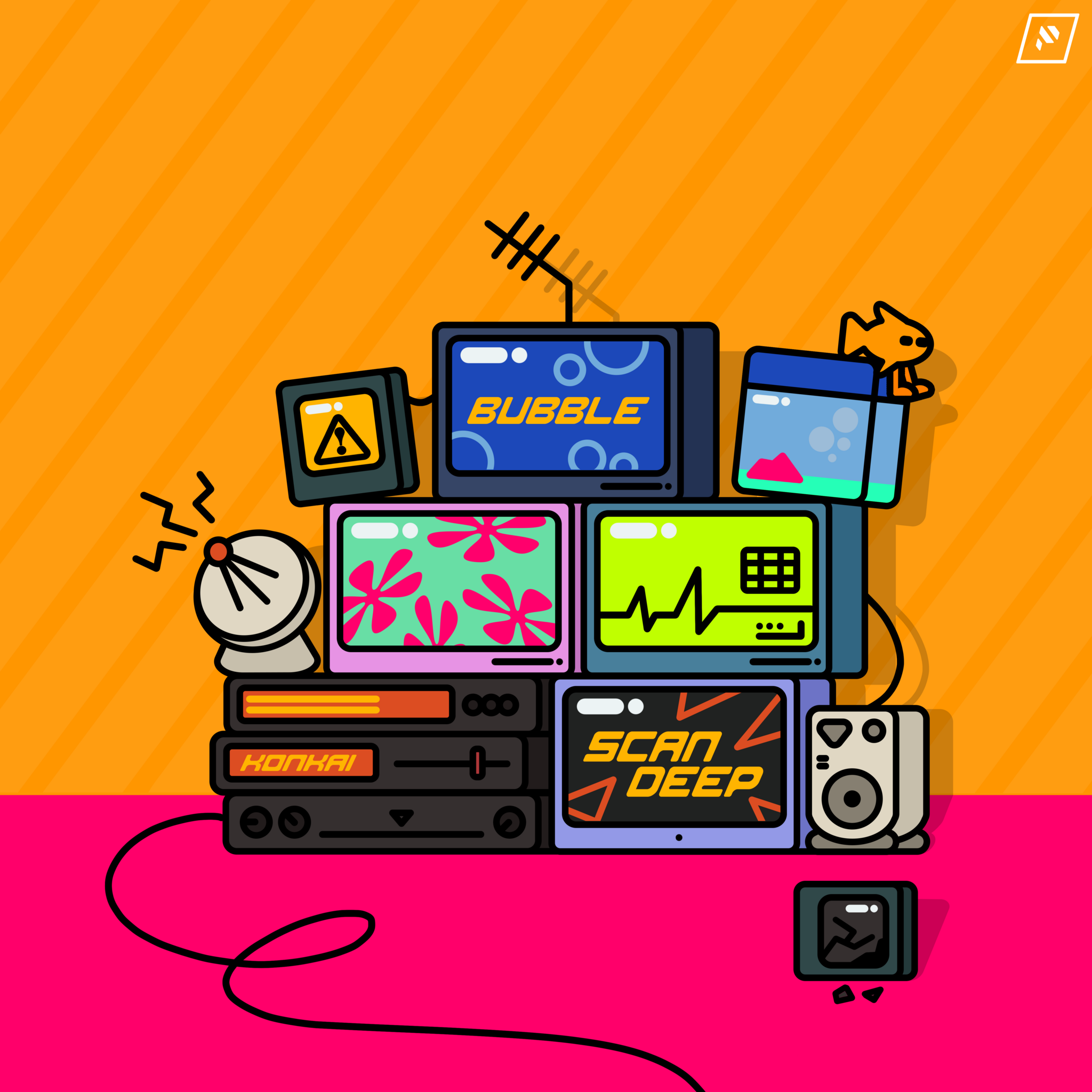 Konkai - Scan Deep / Bubble • UKF